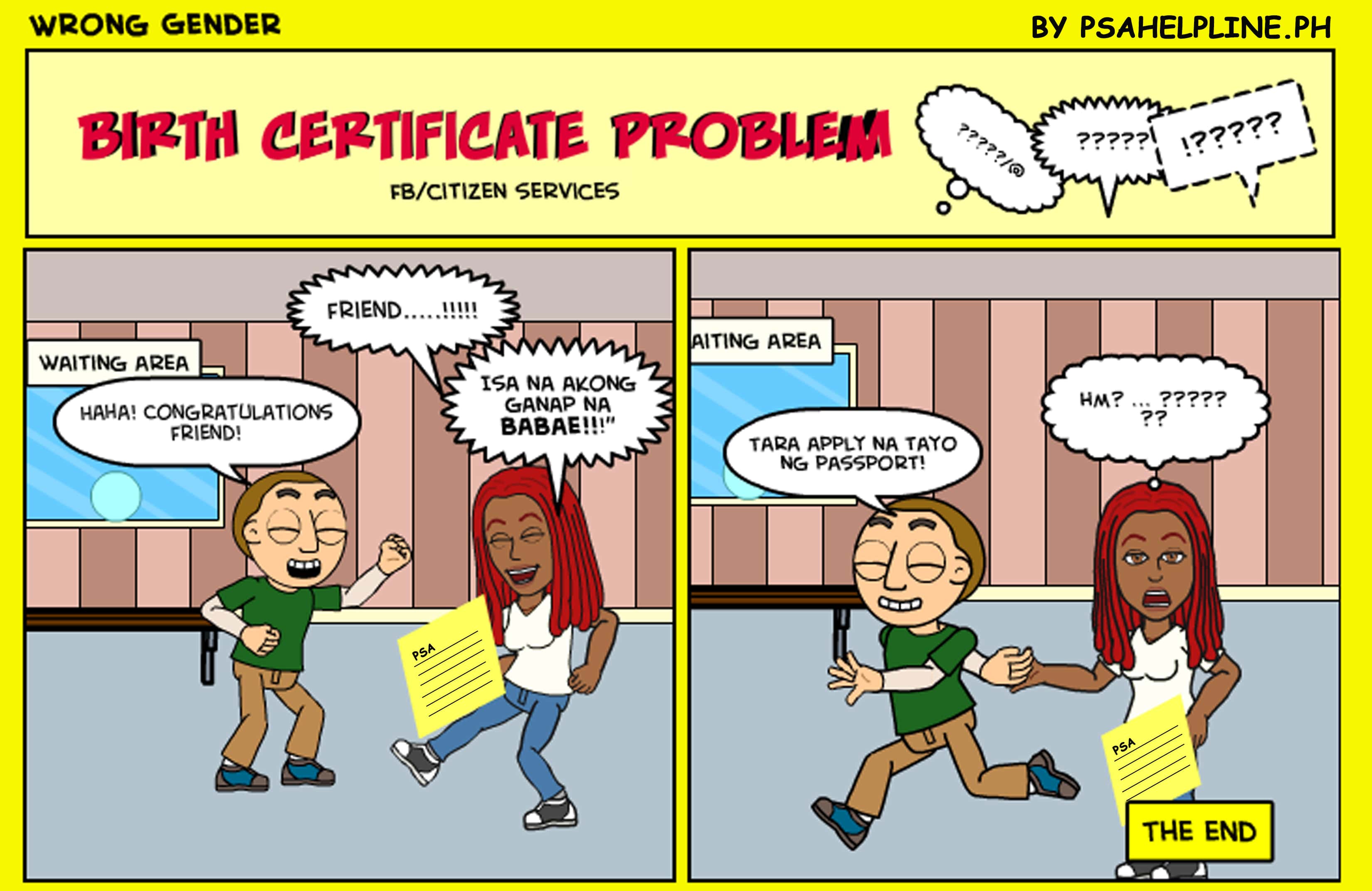 Birth Certificate Problem: Wrong Gender – Citizenservices