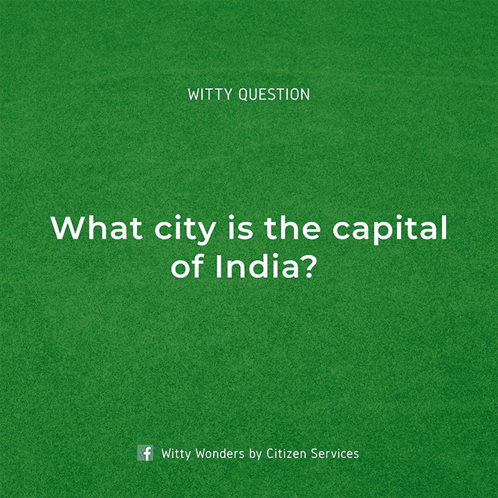 Witty Questions – Citizenservices